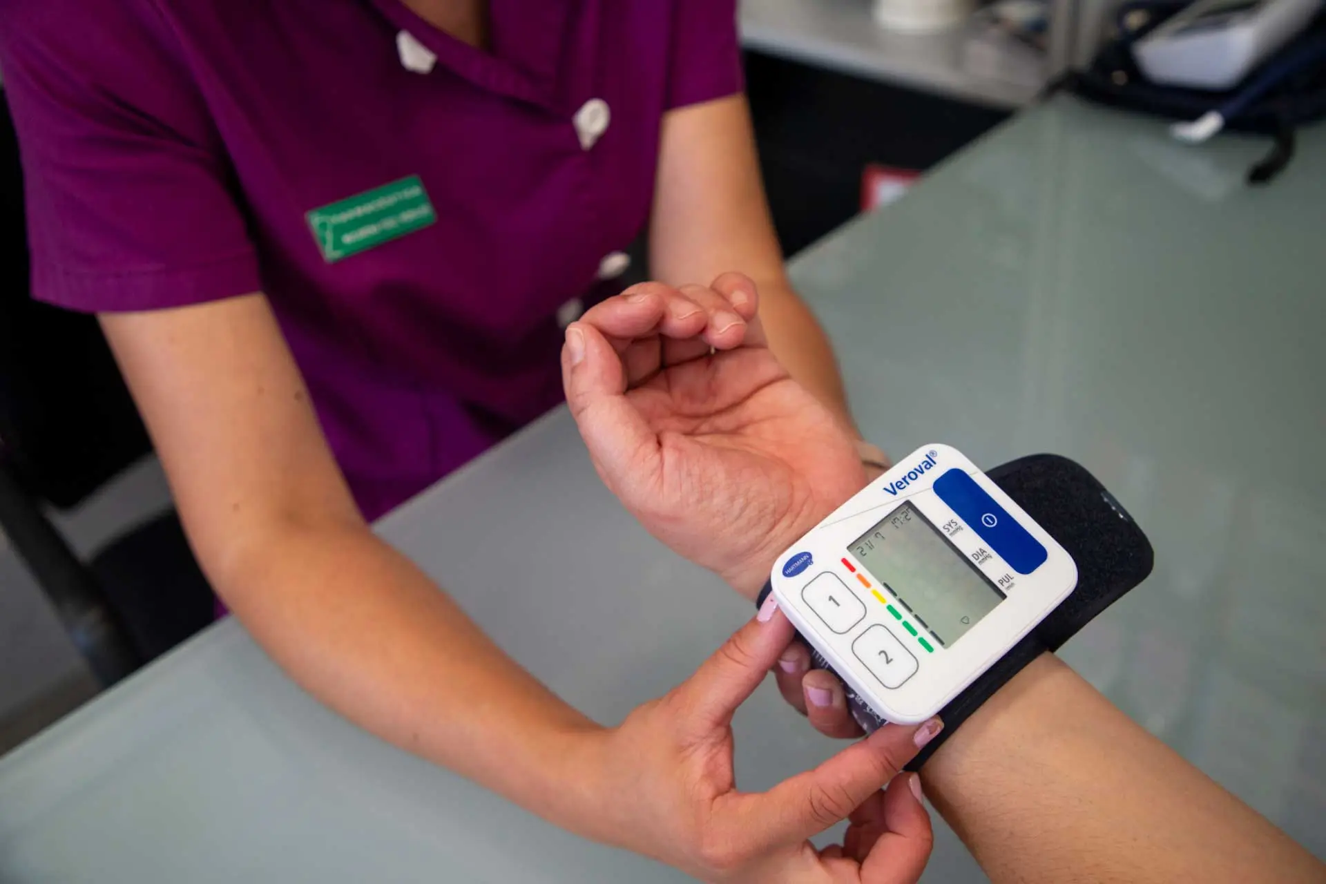 Control de la tensión arterial - Farmacia Pascua